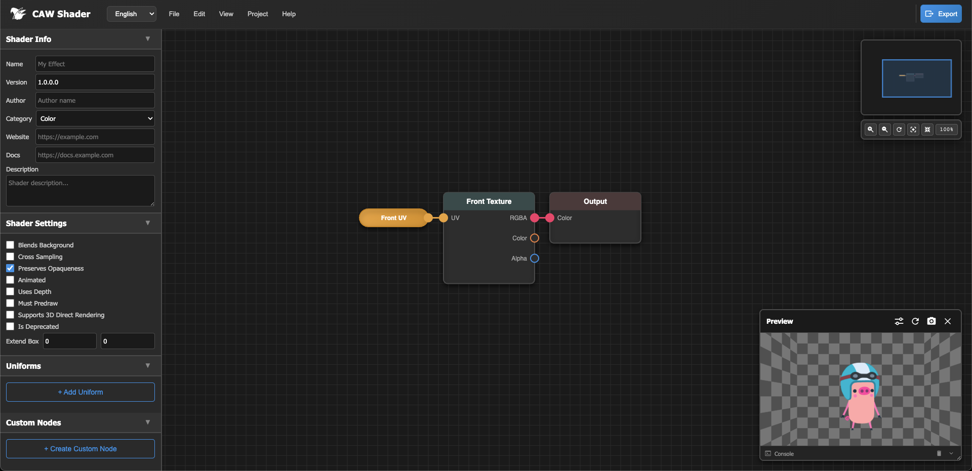 Construct Shader Graph - Make Games