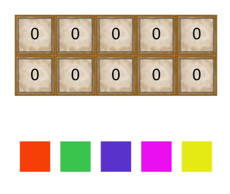 Inventory Example - 3 Sprites and a Text Object - No Arrays
