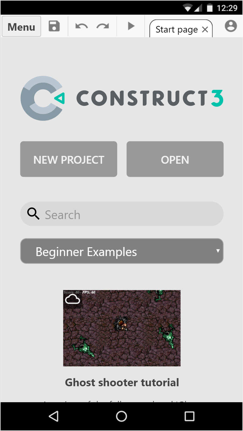 Construct 3 on mobile - Construct 3 Documentation
