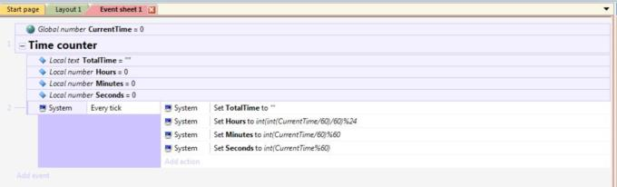 Time counter - Free Tutorial