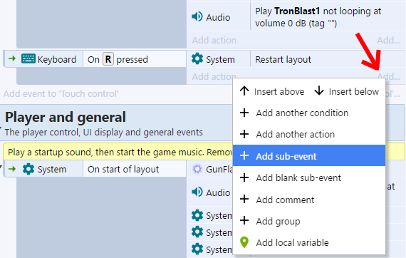Event Sheet improvements in Construct 3 - Construct Official Blog