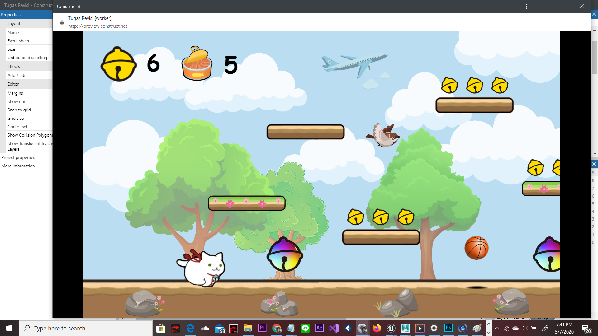 Coins system for jumping game with bonus stage - Game Makers Help