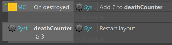 Death Counter - Create Games