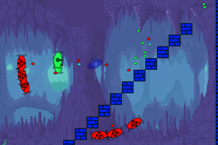 Cave Bullet Hell CP2 - Free Addicting Game