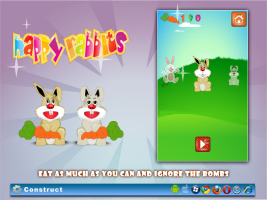 Happy Rabbits - Free Addicting Game