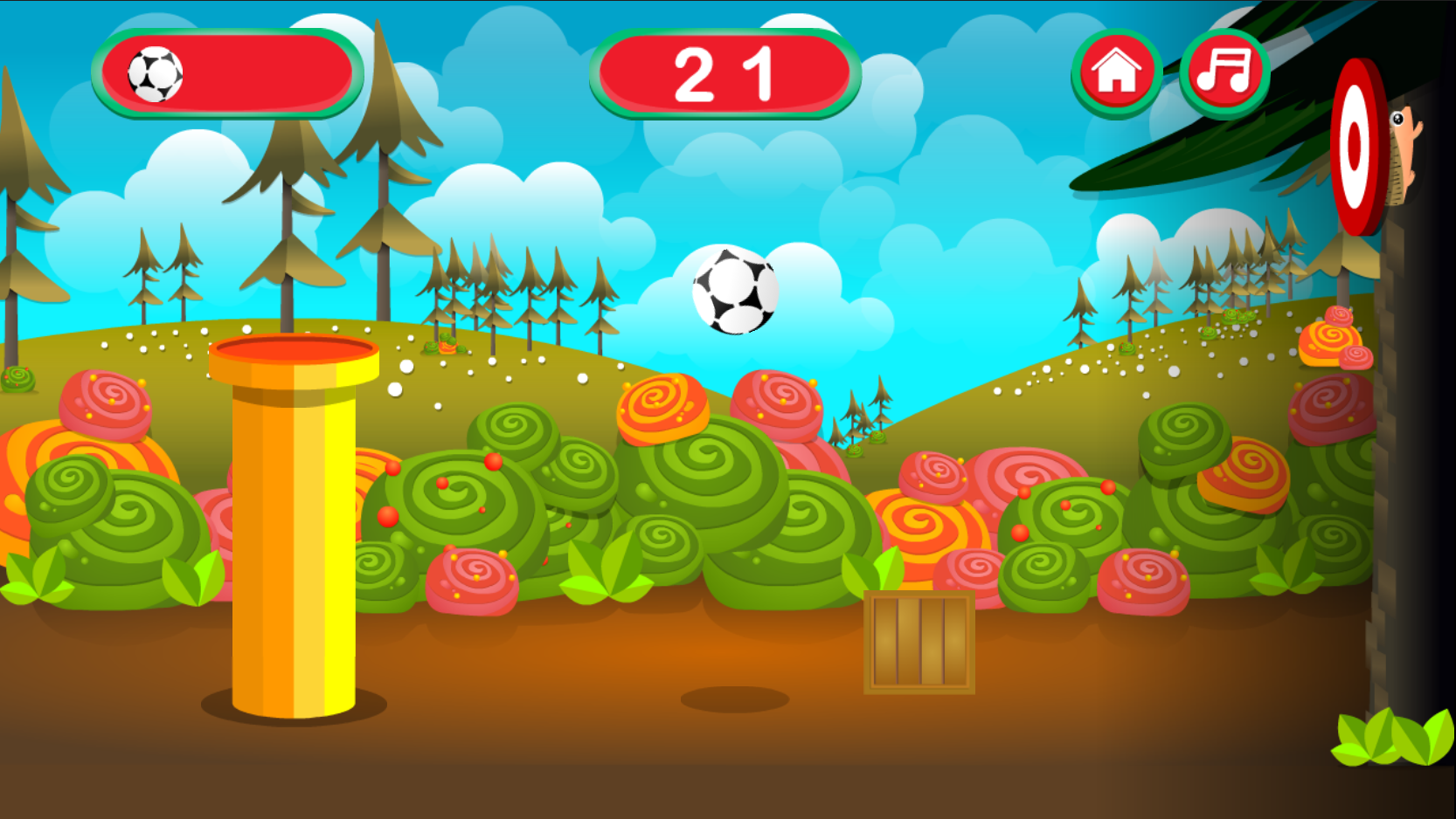 Ball And Target Sport Game - Games With Source