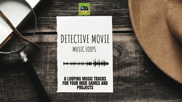 6 Looping Music Tracks - Detective Music - Music for Games