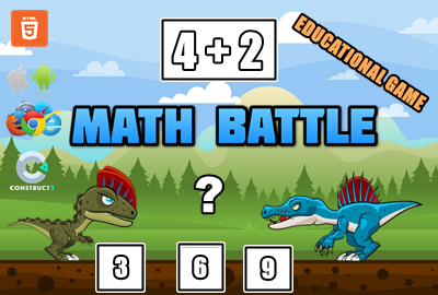 Math Battle - Educational Game - Games With Source