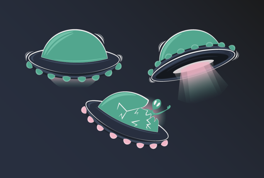 Graphic - Alien UFO - Game Sprites