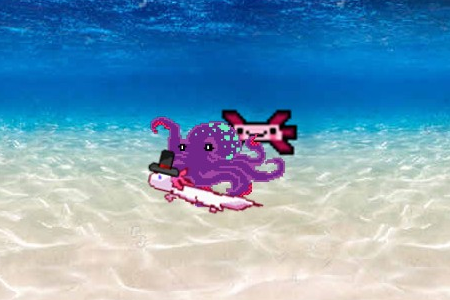 The Revenge of the Axolotls - Free Addicting Game