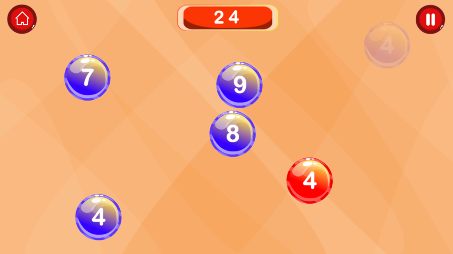Eatable Numbers Math Game - Games With Source