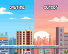Pixel Sidescroller Background City - Game Backgrounds