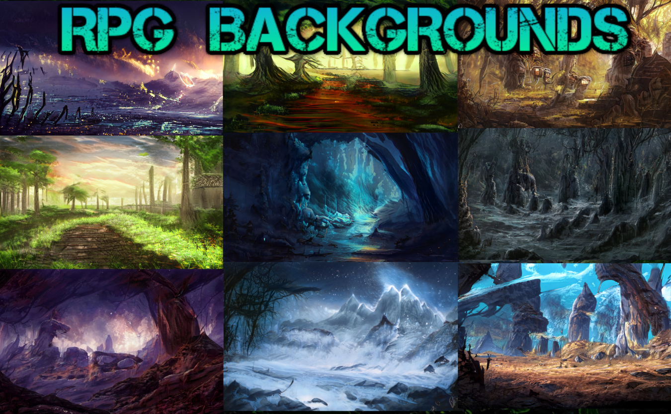 RPG BACKGROUNDS - Game Asset Packs
