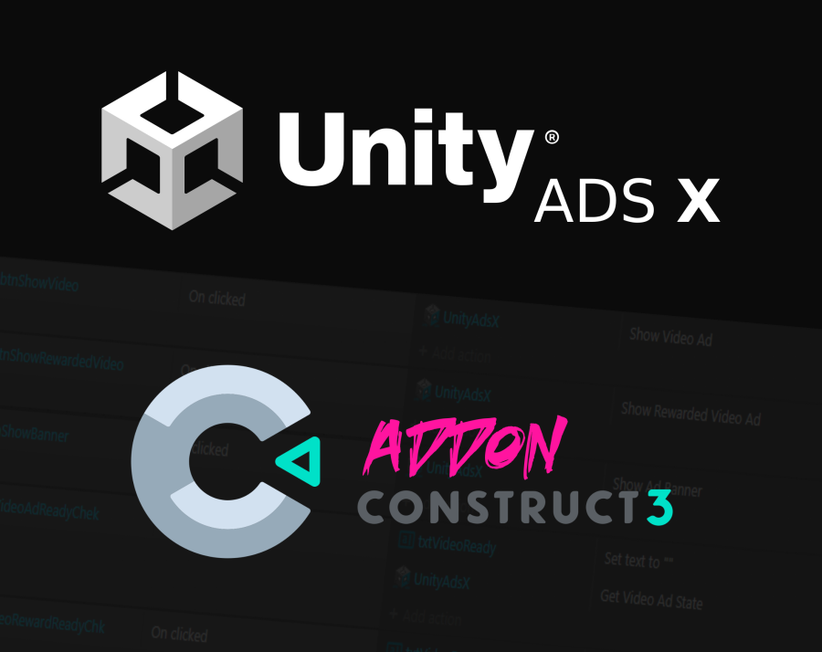 UnityAdsX - Construct 3 Addons