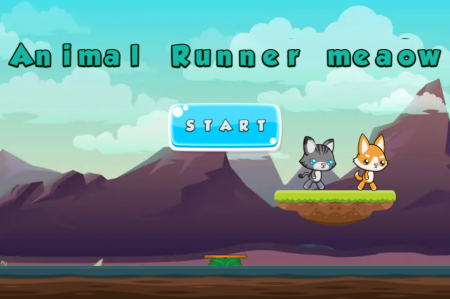 Animal Runner meaow! - Free Addicting Game