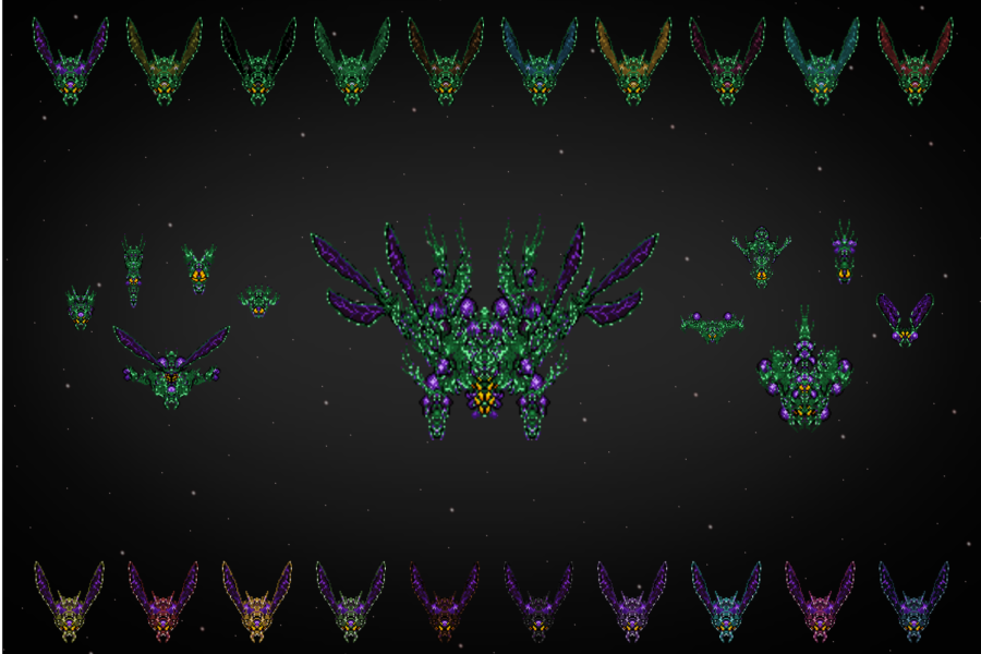 Pixel Space Shooter - ULTIMATE - Game Asset Packs