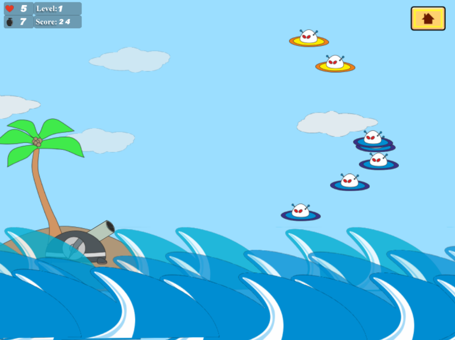 Island Defender - Games With Source