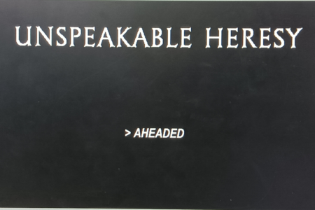 Unspeakable heresy - Free Addicting Game