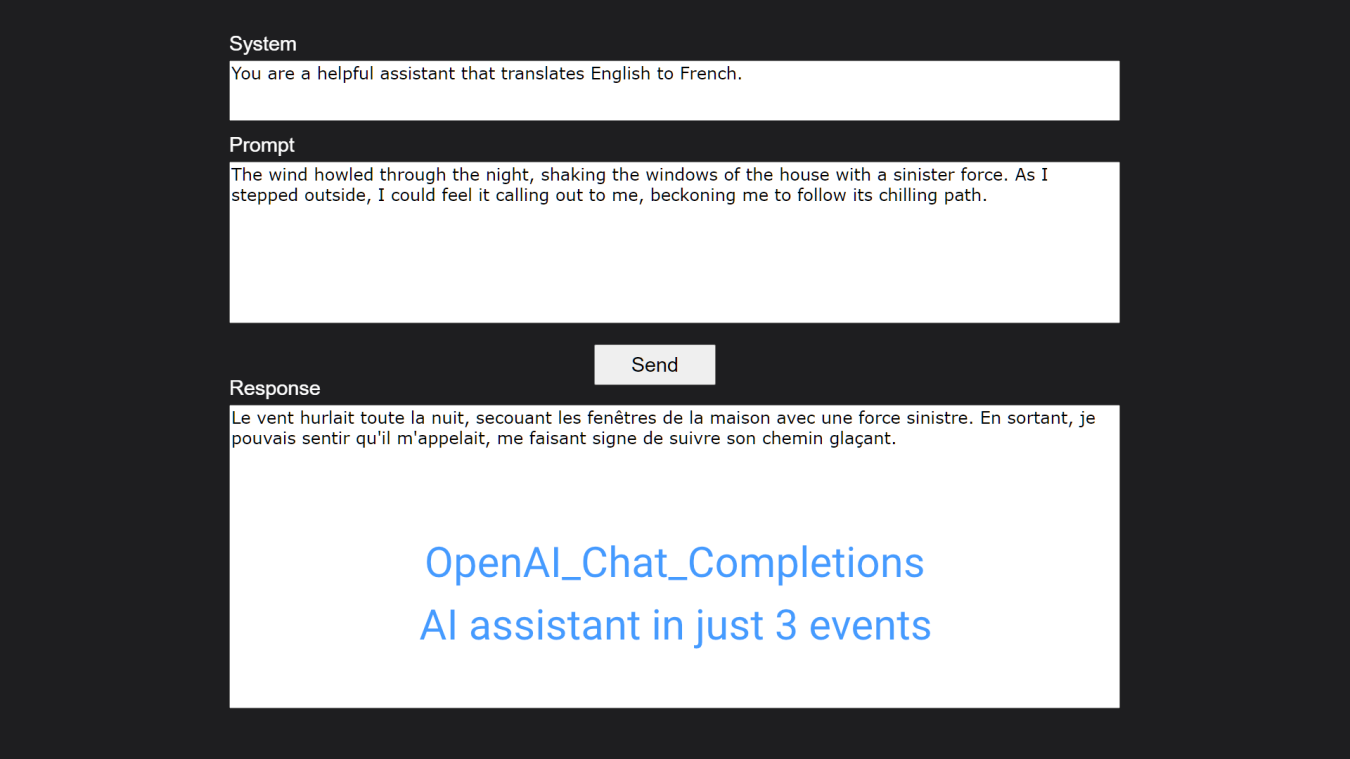 OpenAI Plugin Suite - Construct 3 Addons
