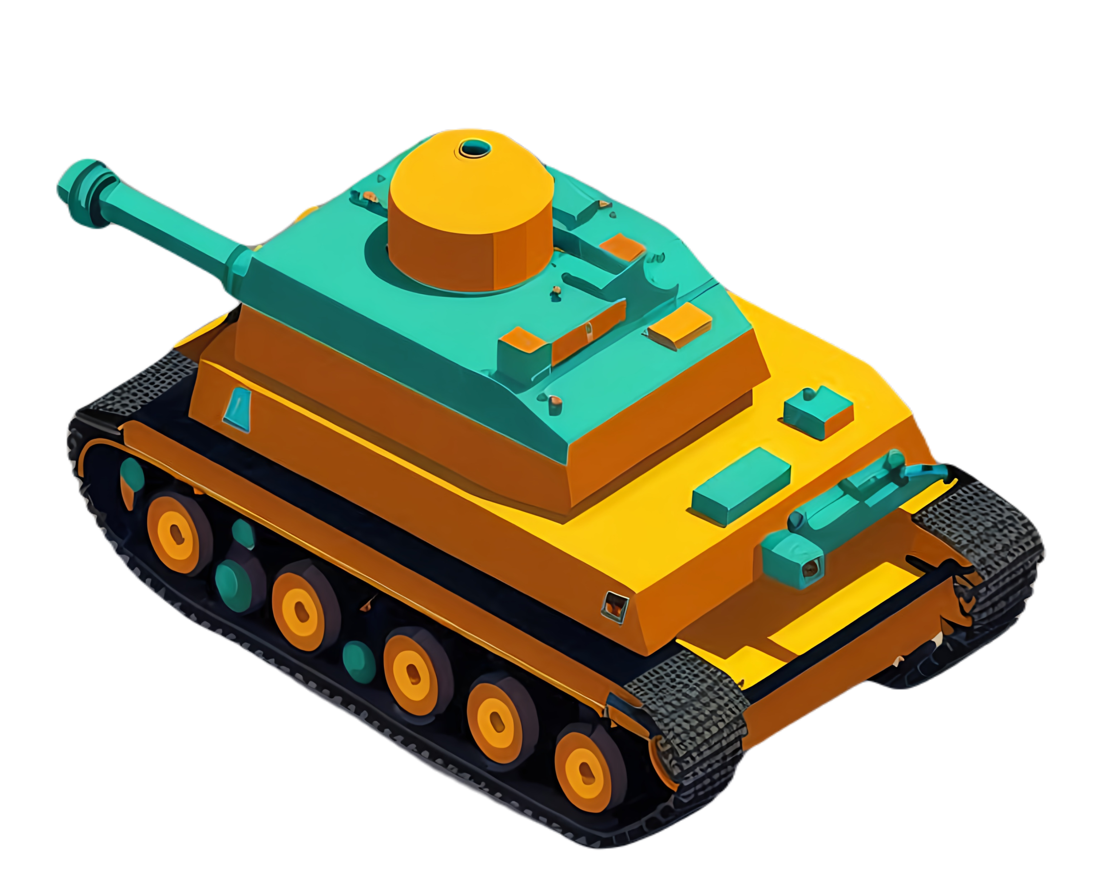 40 Funky tanks PNG transparent - Game Sprites