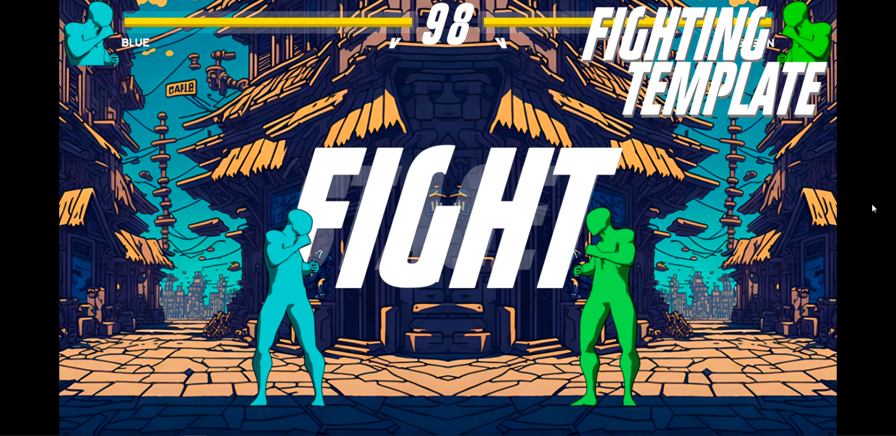 Fighting Template: A (Not So) Basic One - Game Templates