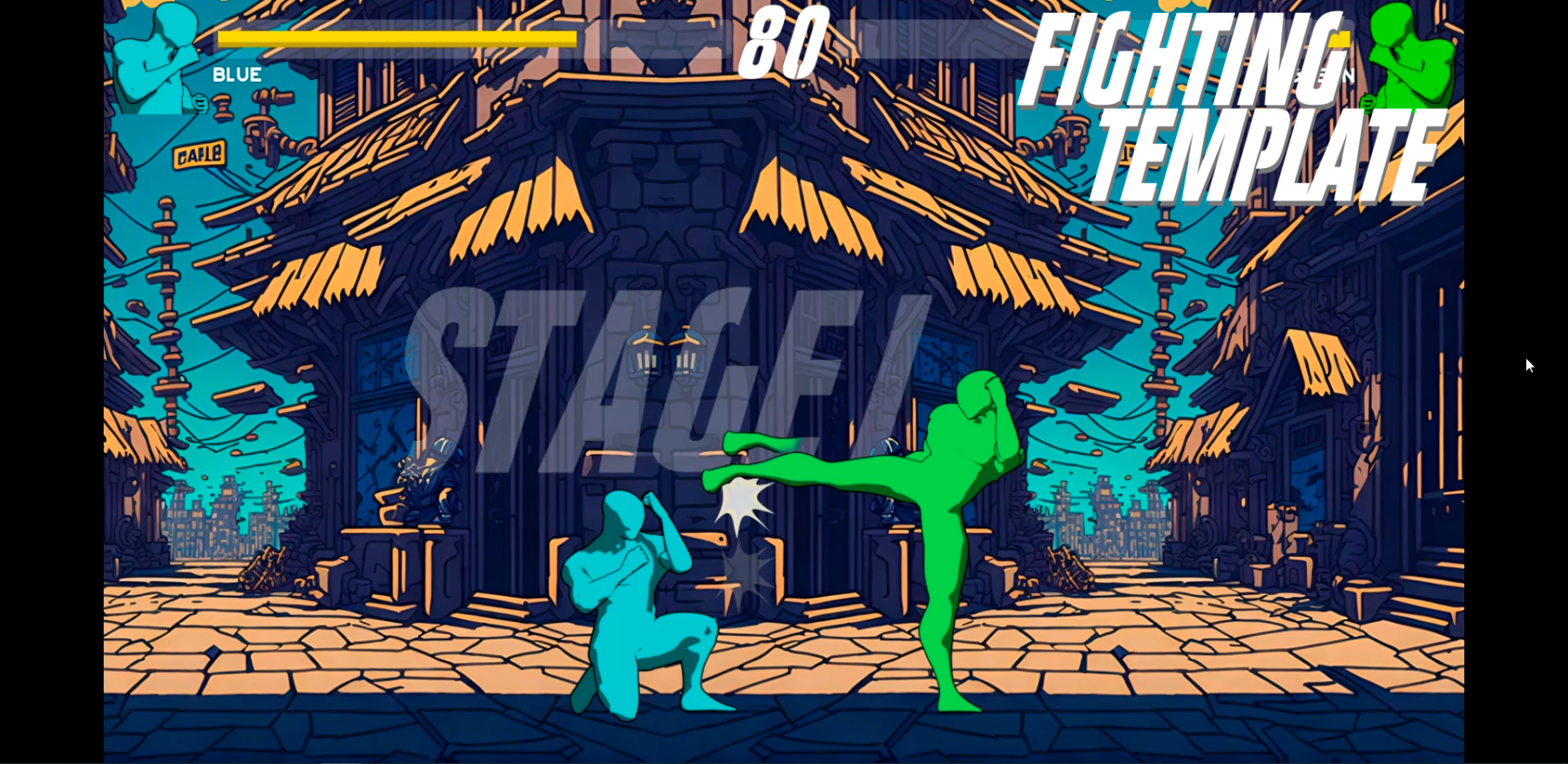 Fighting Template: A (Not So) Basic One - Game Templates