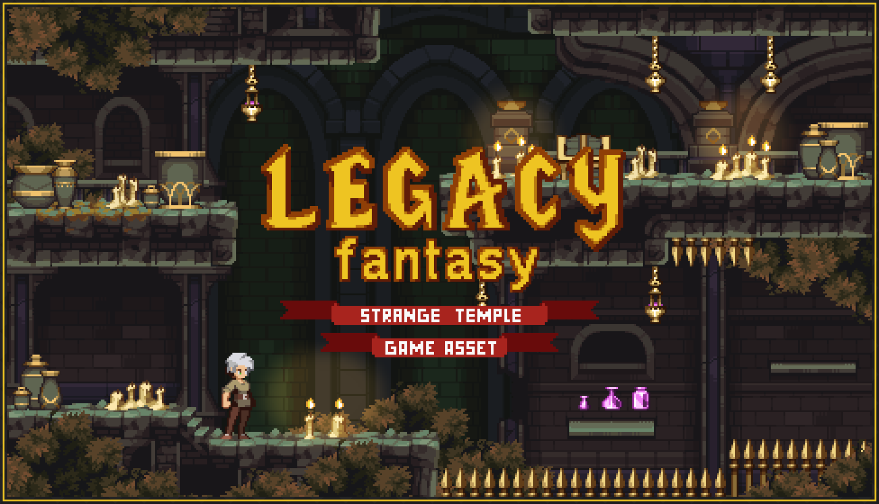 Fantasy Pack - Strange Temple - Game Asset Packs