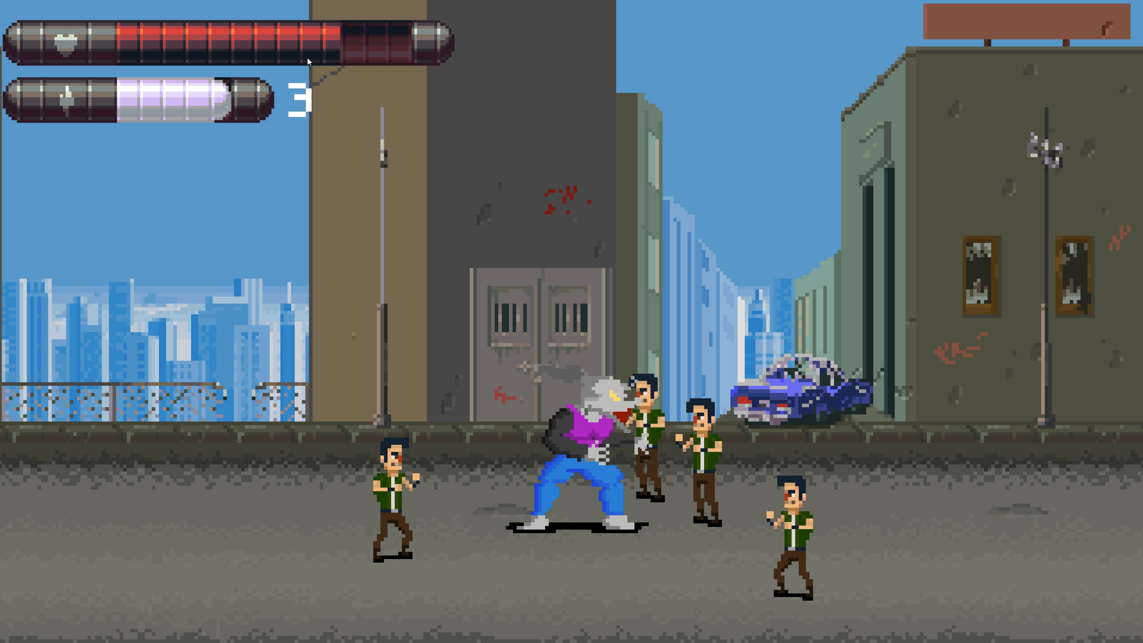 Super Beat'em Up Template! - Game Templates