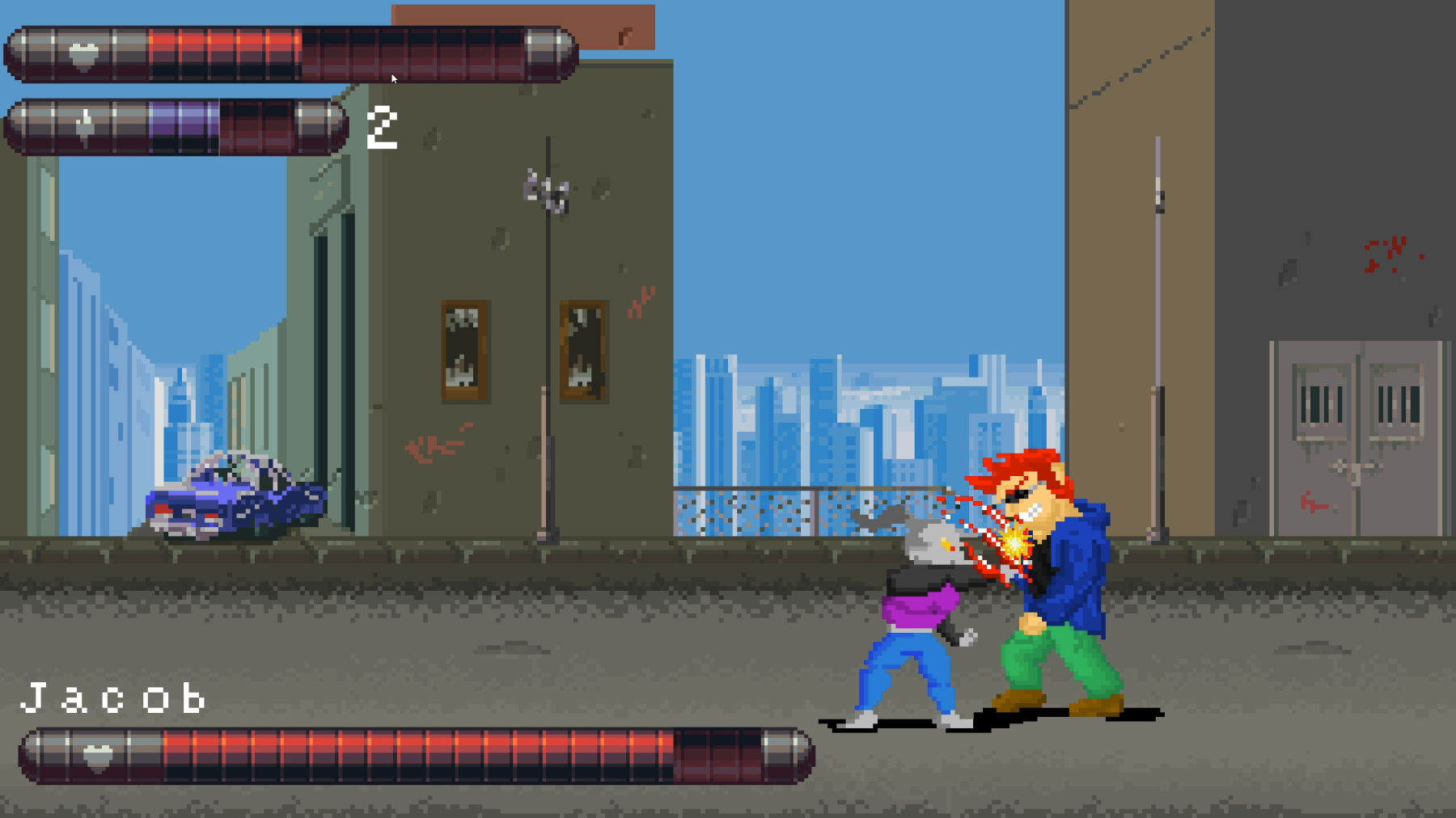 Super Beat'em Up Template! - Game Templates