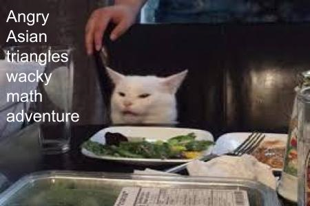 Angry Asian triangles wacky math adventure - Free Addicting Game