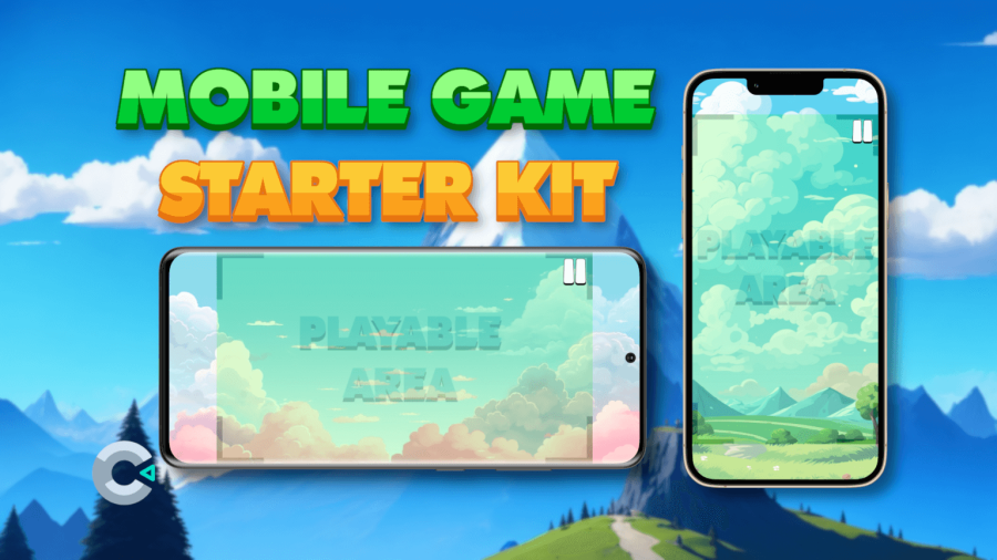 Mobile Game Starter Kit - Multiple Screen Size - Game Templates