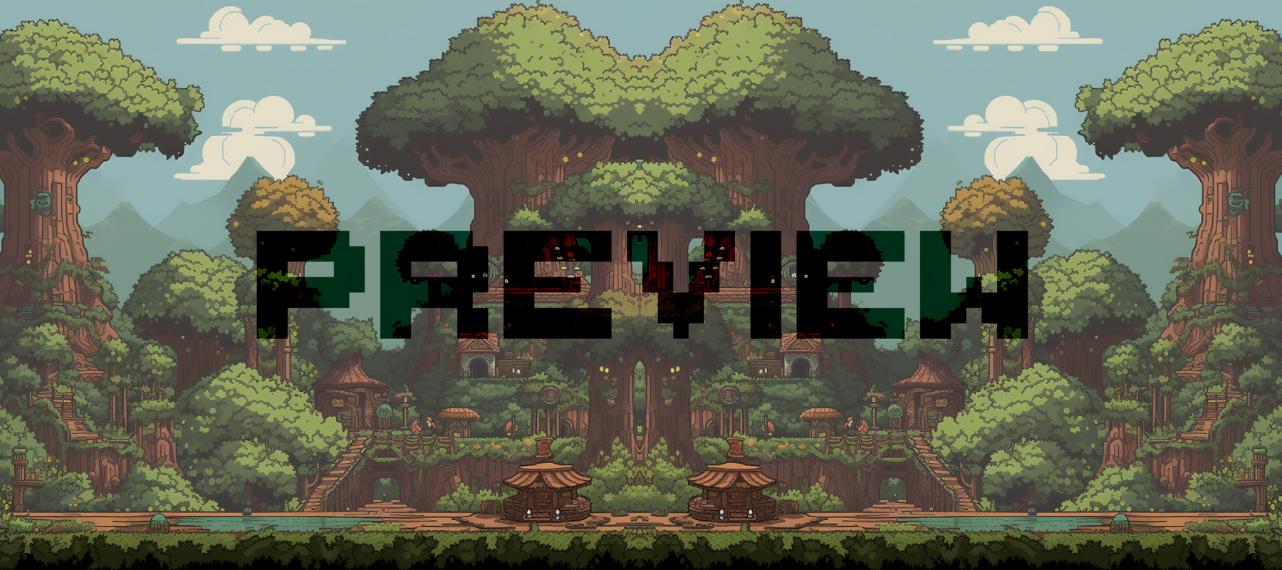 Scrolling Platformer 2D backgrounds - Game Backgrounds