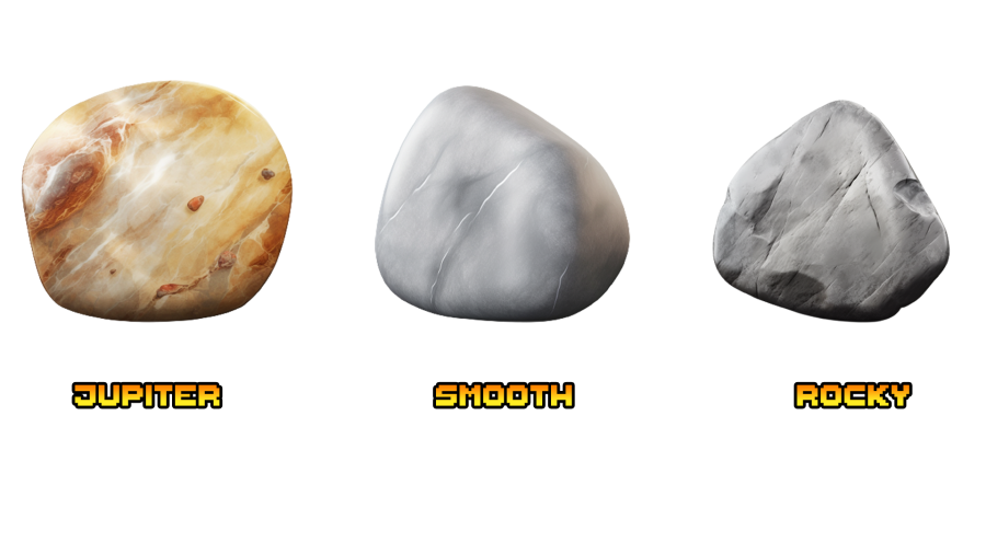 2d realistic stones (+ texture) - Game Sprites