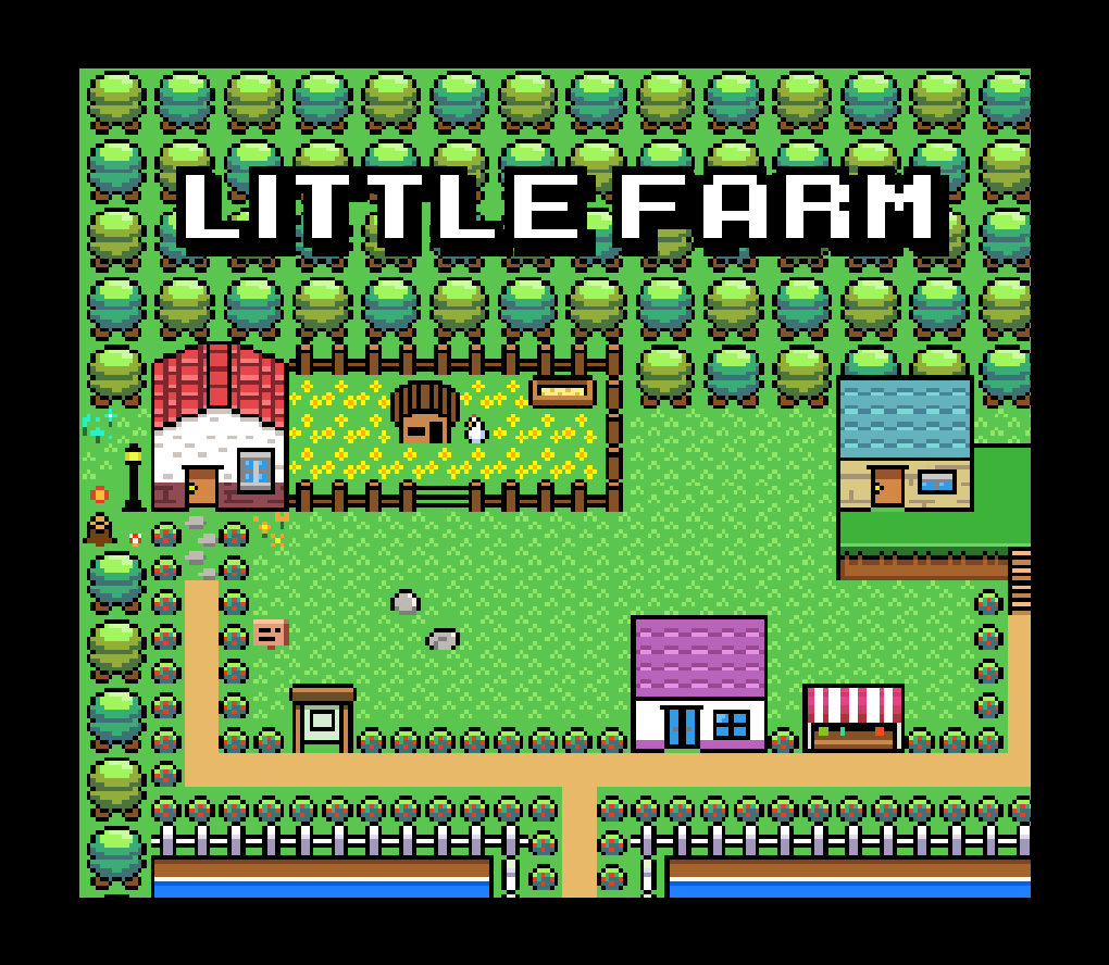 Little Farm Tile Map Collection Pack - Game Tilemaps
