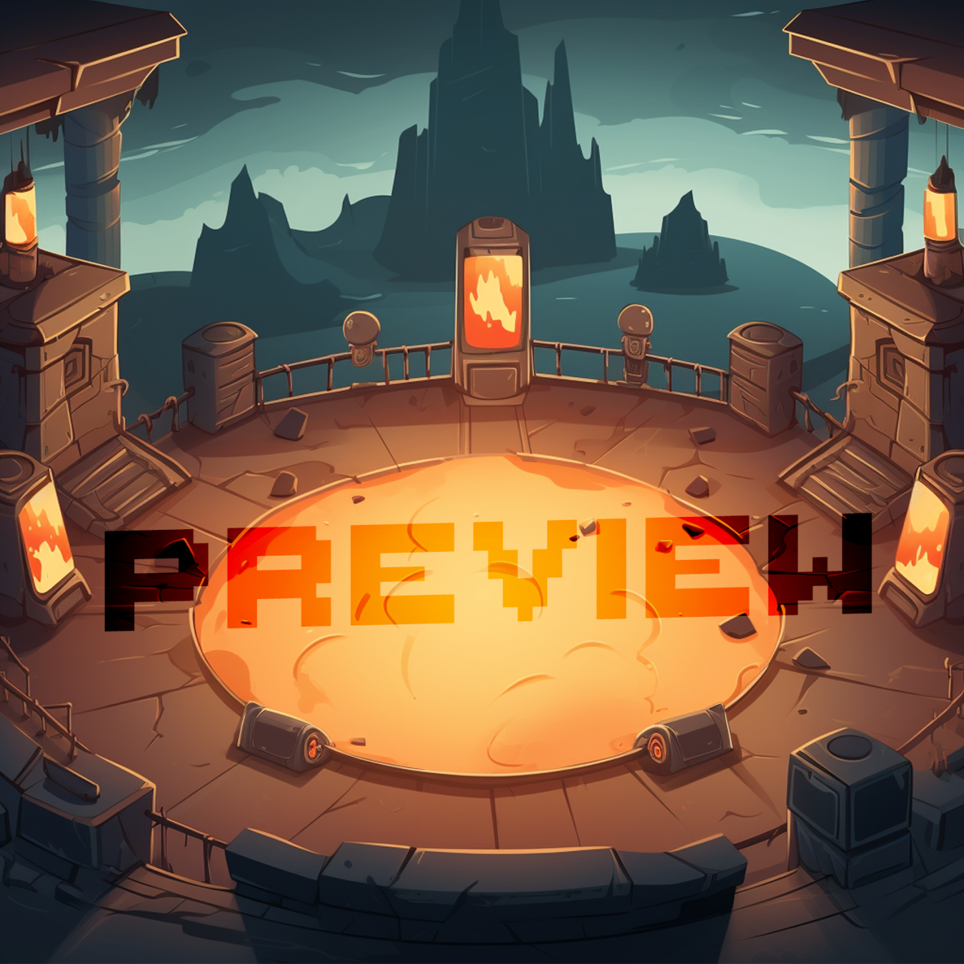 2D Battle backgrounds (from above) - Game Backgrounds