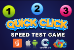 Quick Click - Speed Test Game - Games With Source