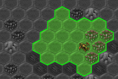 Turn-based movement for hex-grid - Free Addicting Game