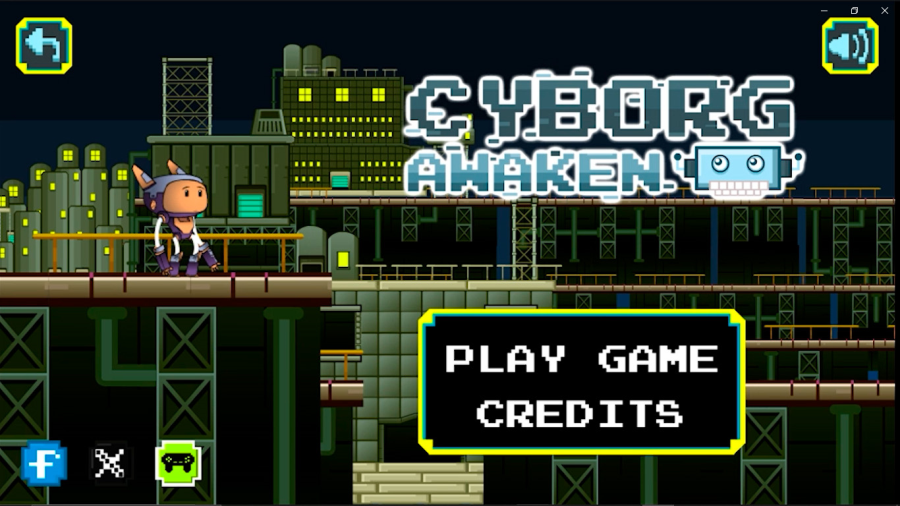Cyborg Awaken - Complete Game Assets - Game Asset Packs
