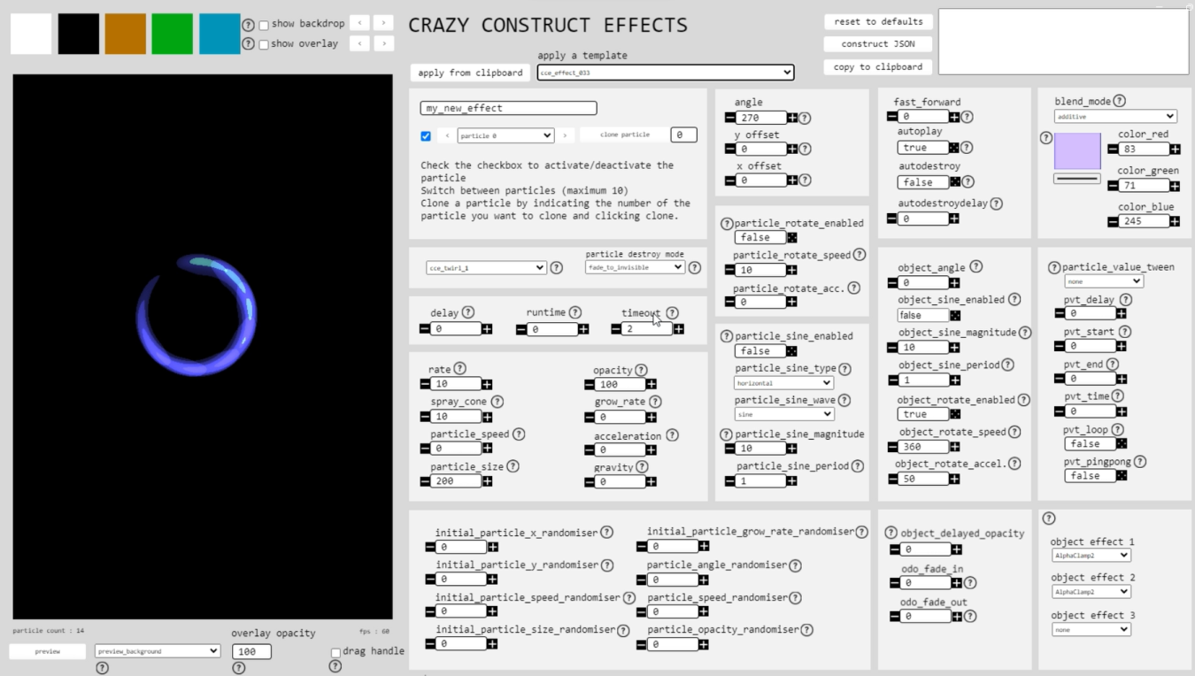 Crazy Construct Effects - Game Special Effects
