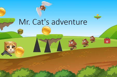 Mr. Cat's adventures - Free Addicting Game