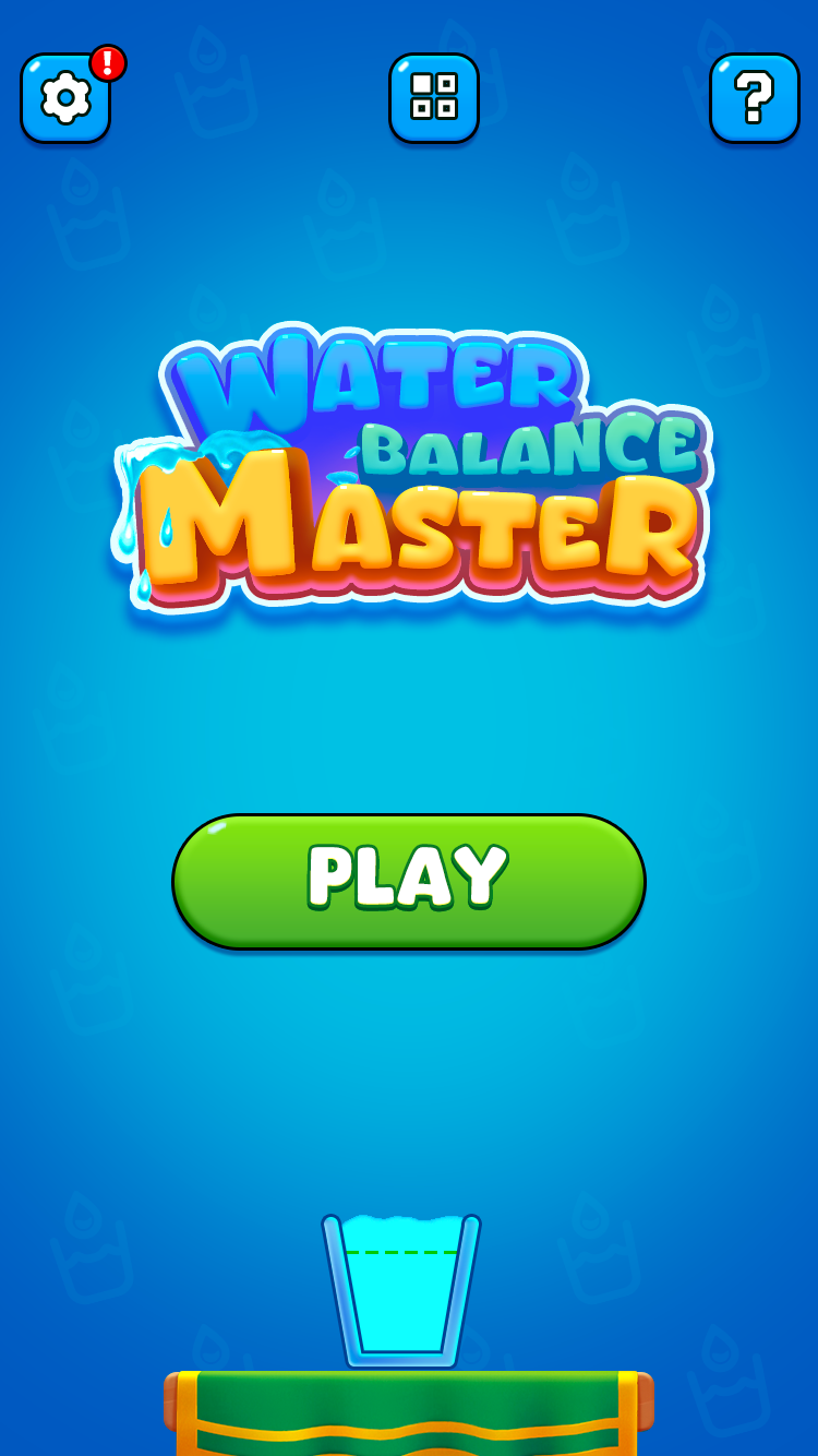 Water balance Master - Free Addicting Game