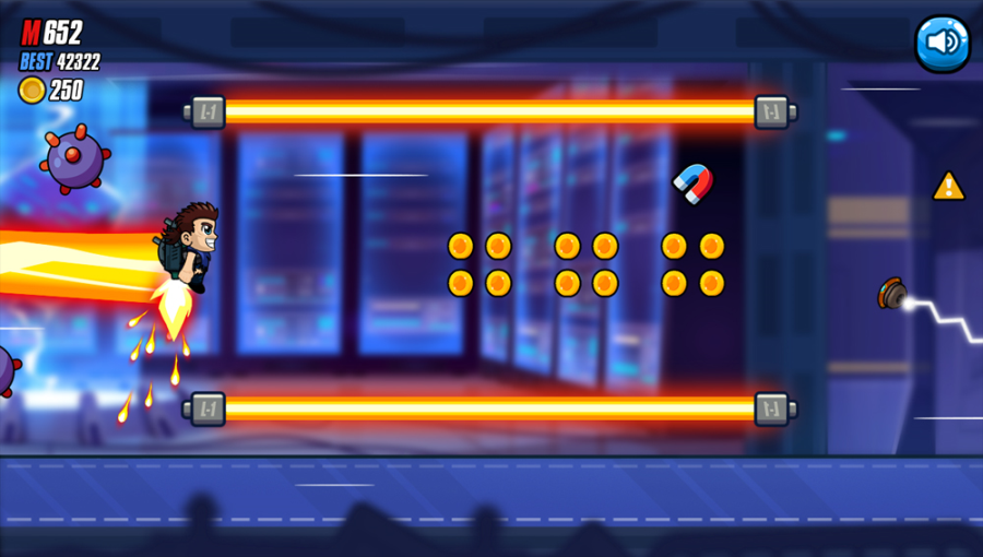 Jetpack Adventure Game Template - Games With Source