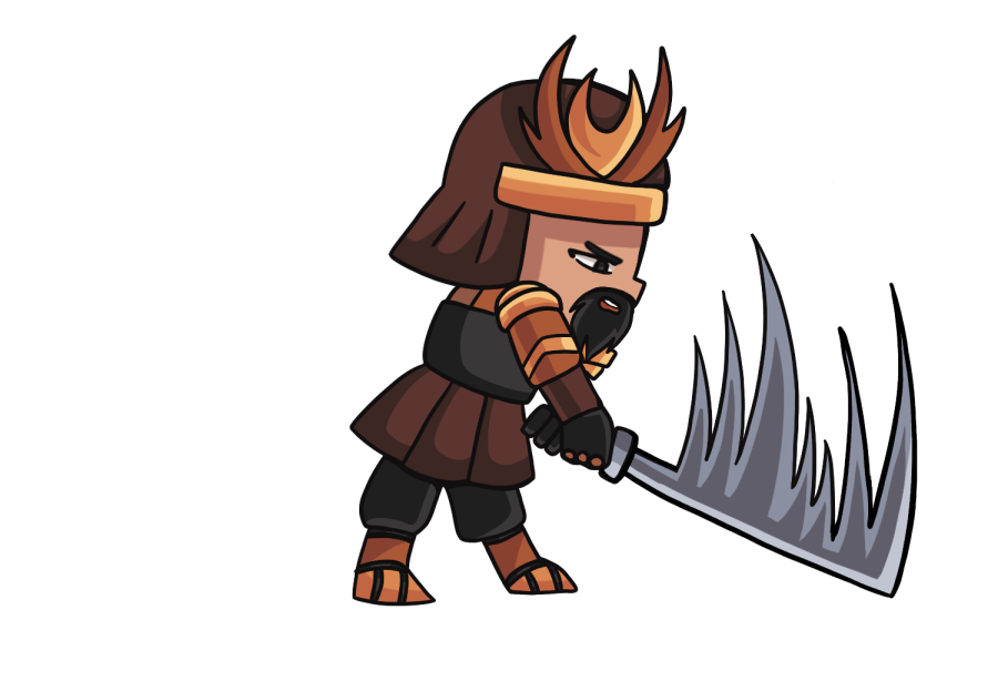 Samurai Character - Game Sprites