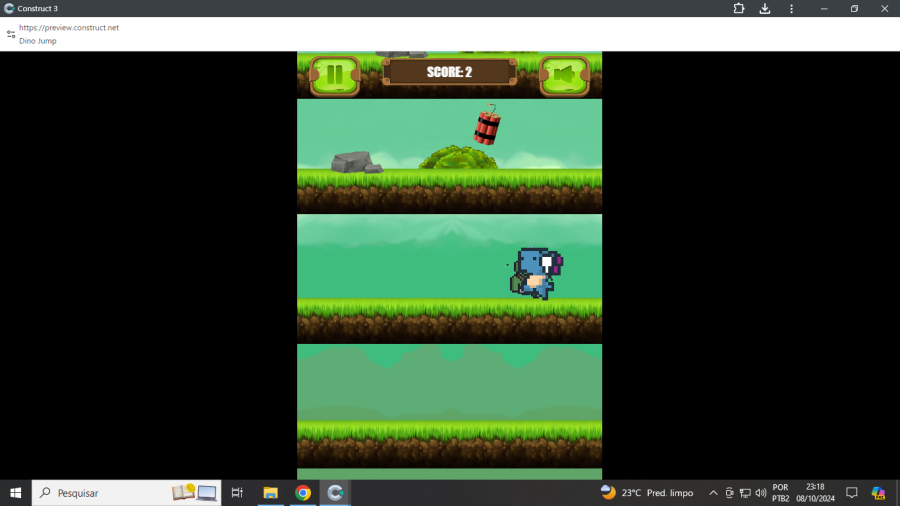 Dino Jump - Game Templates