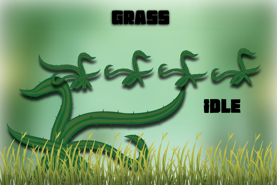 Grass Sprite Sheet - Game Sprites