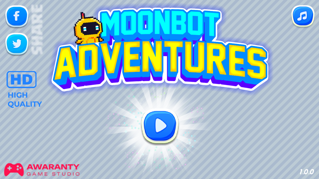 MoonBot Adventures - Free Addicting Game