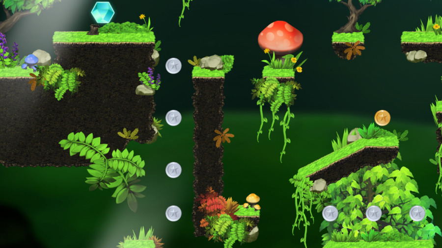 Magic Forest - Platformer Tileset - Game Tilemaps
