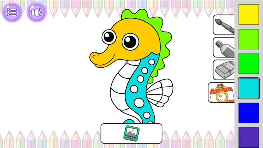 Coloring Book - Sea Creatures - Games With Source