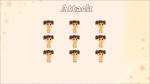 Free Character Sprite Chibi Cute Mini Girl Character Sprite
