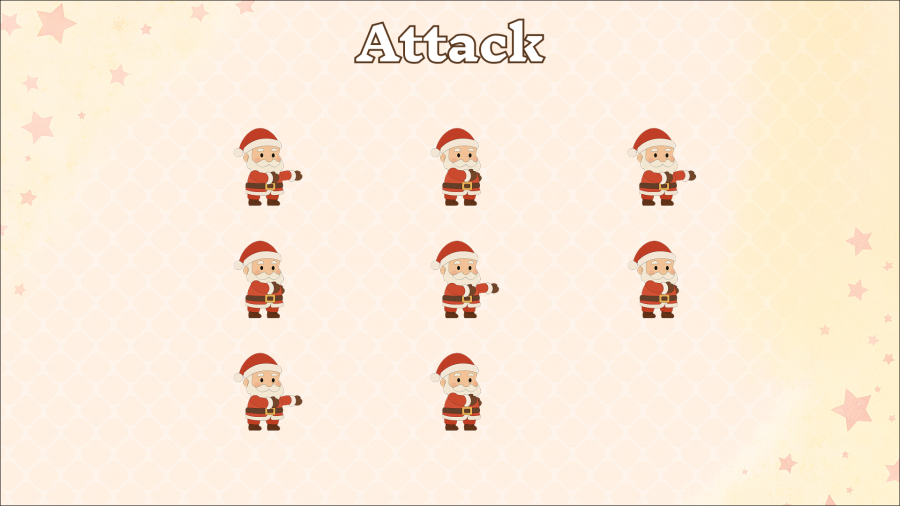 Christmas Santa Boy 2D Character Sprite Sheet - Game Sprites
